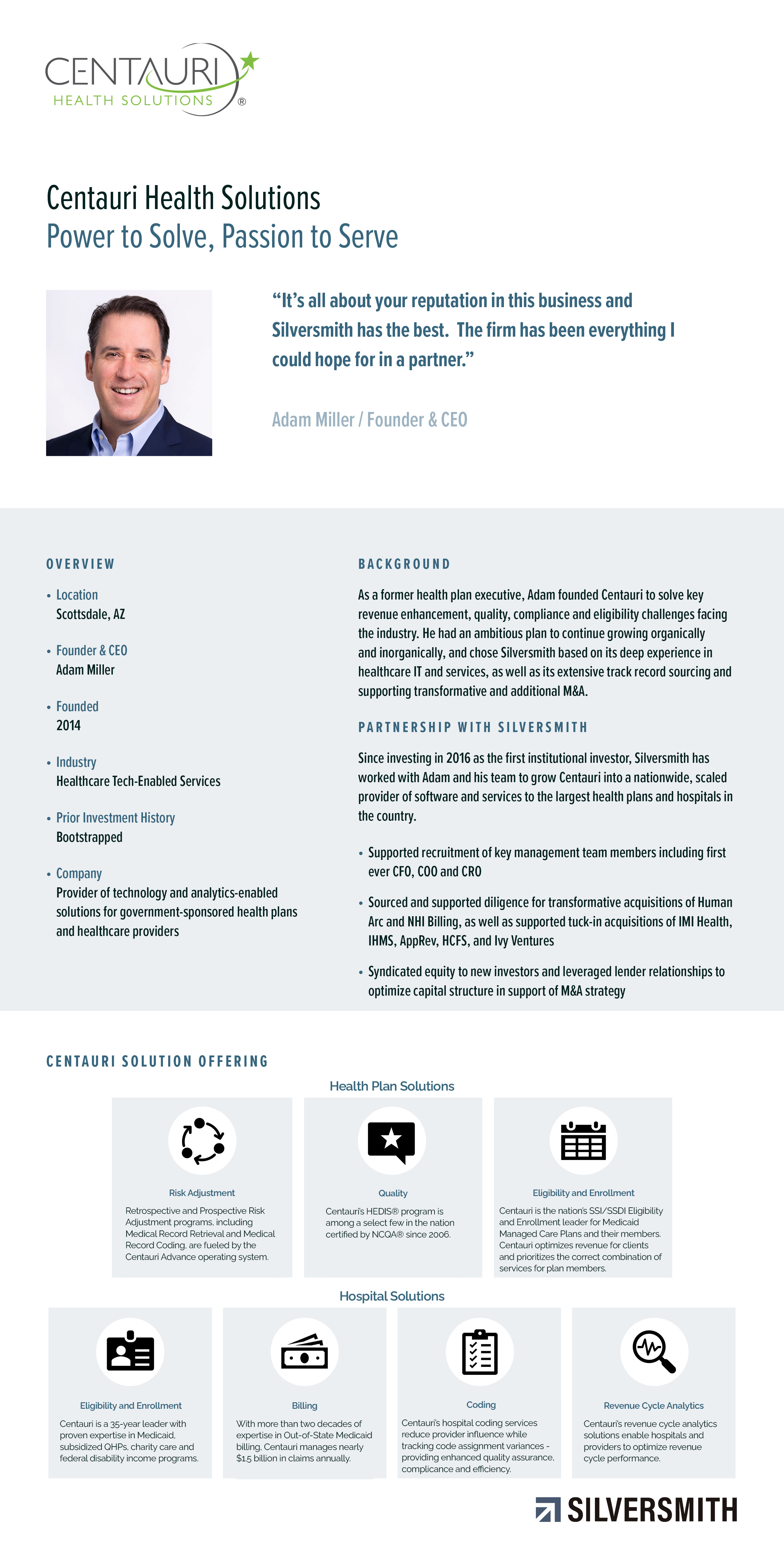 Case Study: Centauri Health Solutions